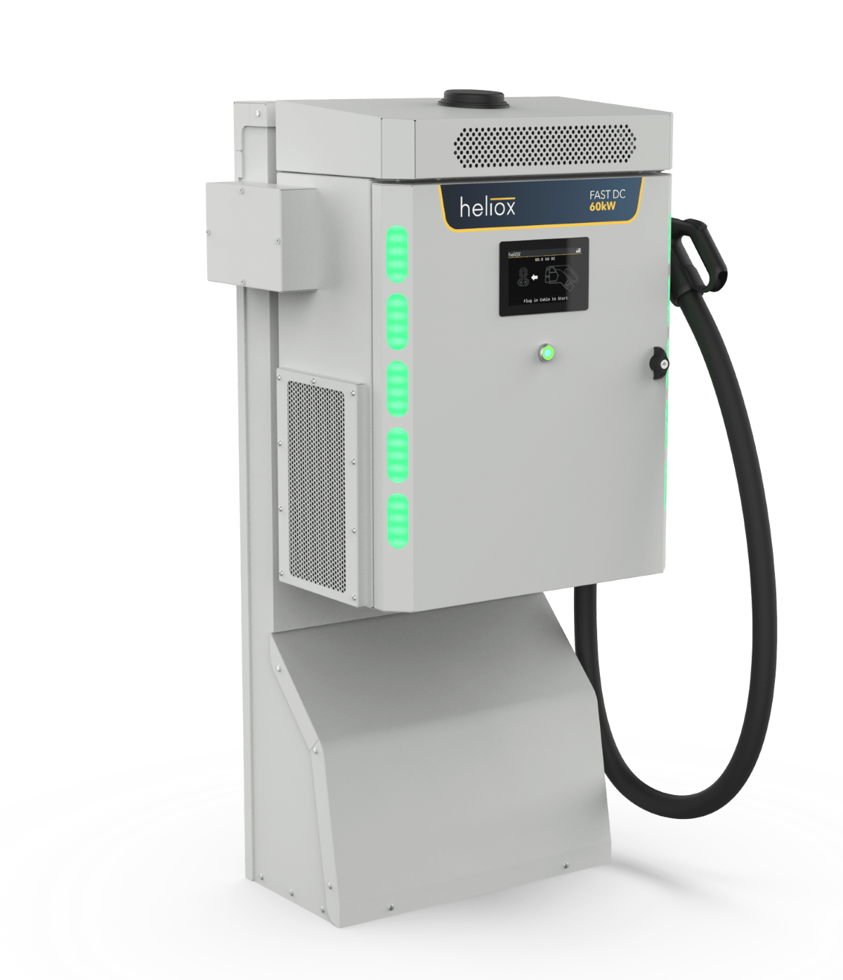 Heliox Launches 60 kW EV Charger for North America | Heavy Duty Trucking