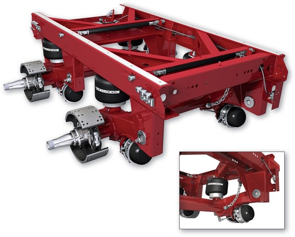 Hendrickson Introduces “Shockless” Air Suspension: ZMD Ride Technology ...