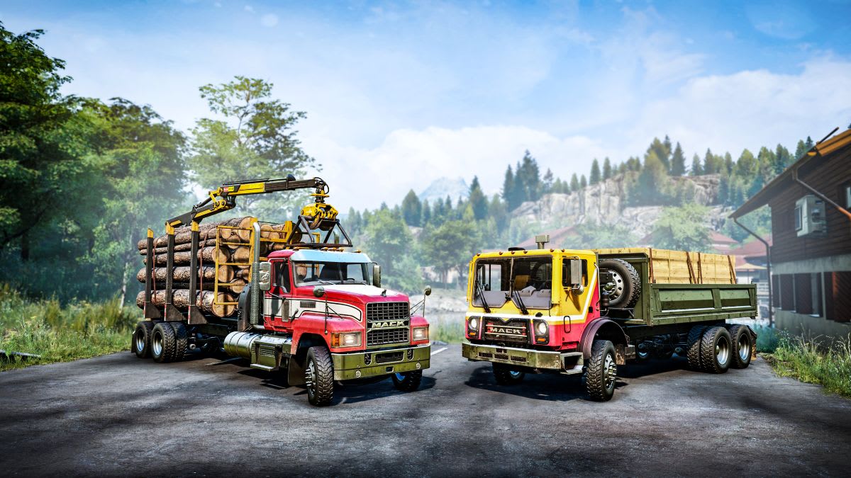 Snow Runner Off-Road Sim adds Mack Truck Dual Pack | Heavy Duty Trucking