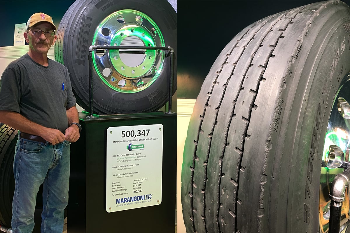 Marangoni Retread Reaches Rare Milestone | Heavy Duty Trucking