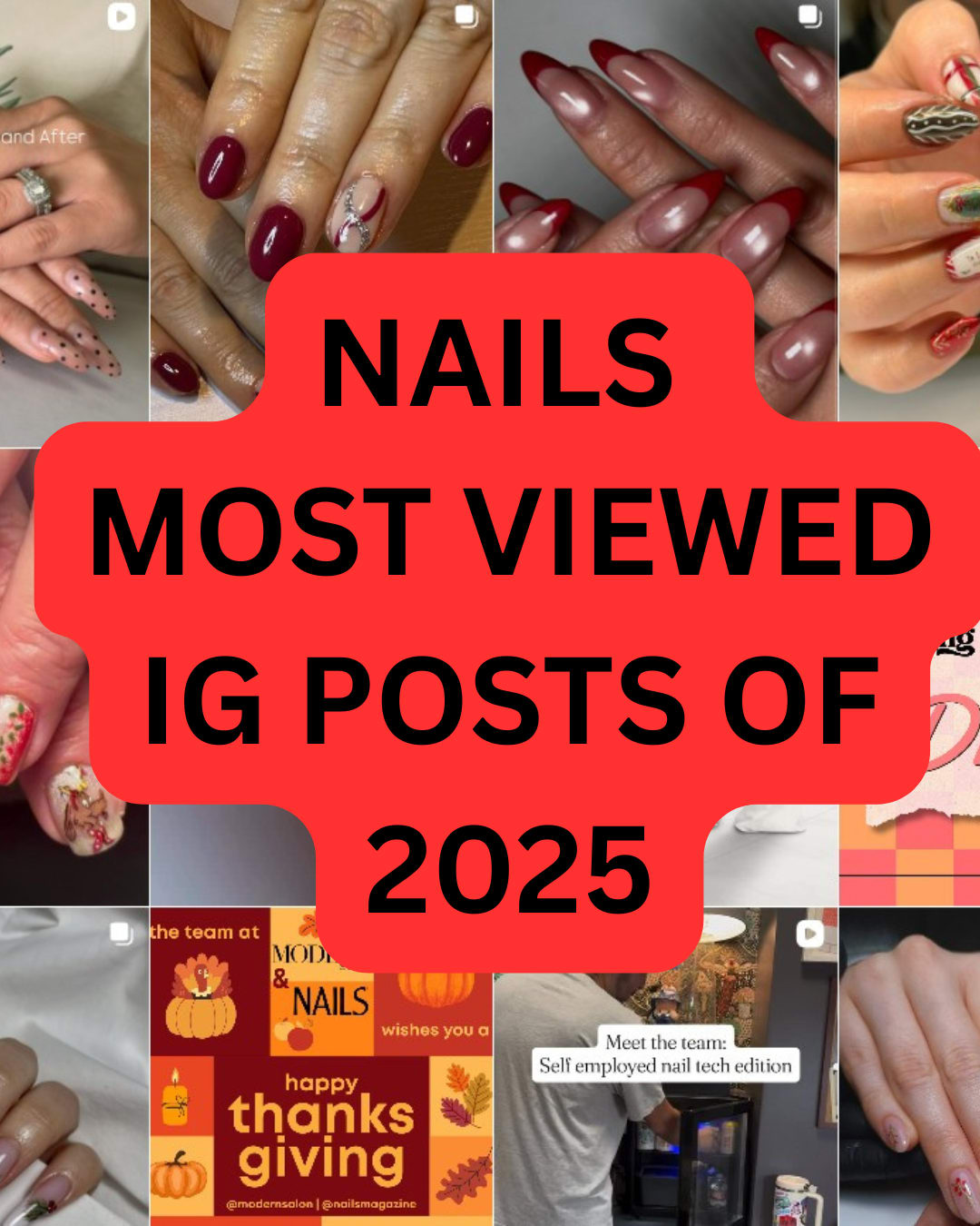 NAILS Top Viewed Instagram Posts of 2025 | Nails Magazine