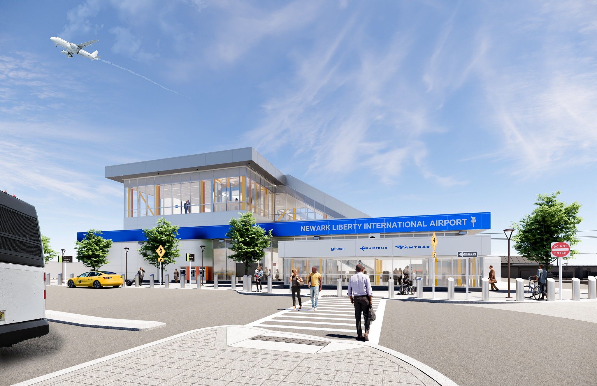 Port Authority of NY/NJ Breaks Ground on Newark Liberty Rail Station ...