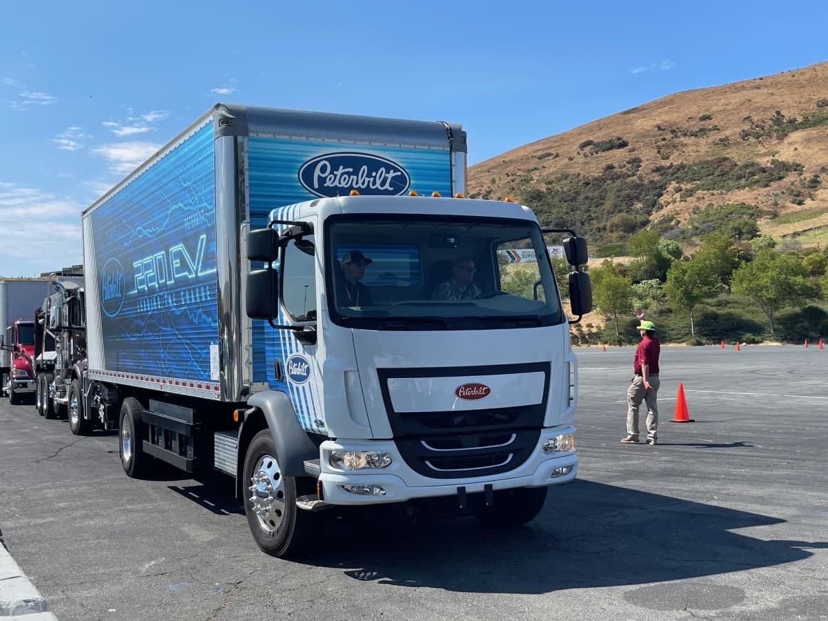 Peterbilt Details Medium-Duty and EV Truck Enhancements | Heavy Duty ...
