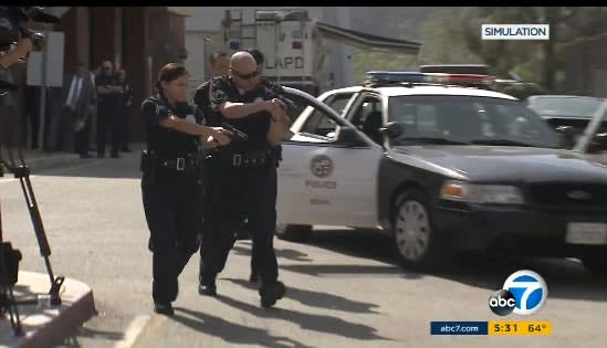LAPD Offers Inside Look at Police Shooting Investigations, Training ...