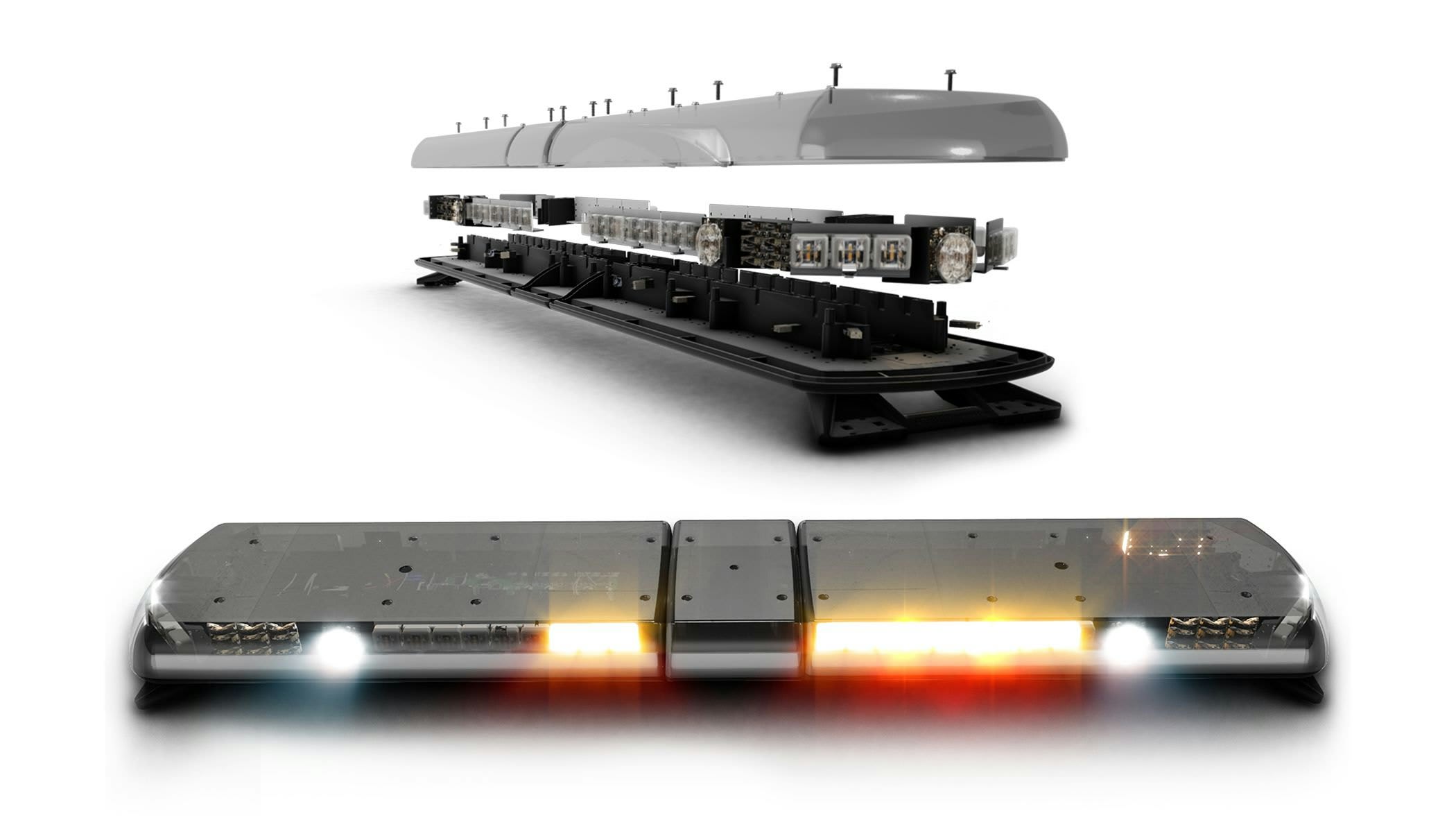 Ecco Introduces 12+ Series Vantage Lightbar | Police Magazine