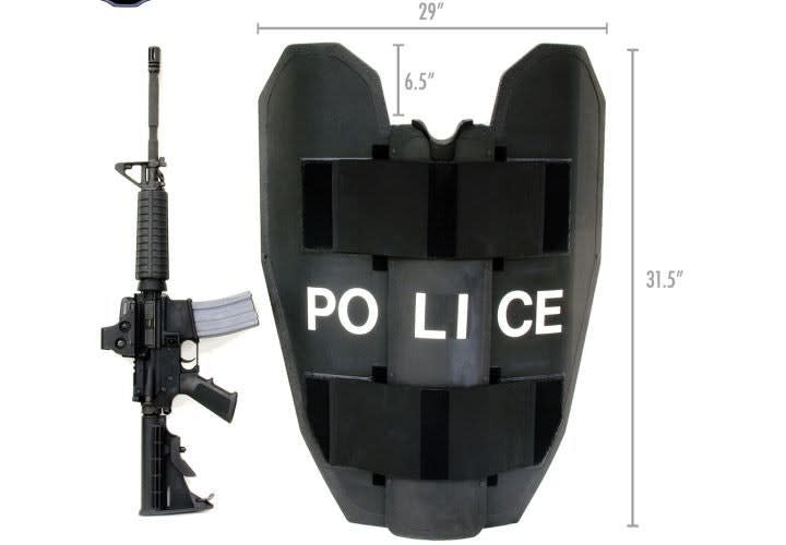 Baker Ballistics Introduces PatrolBat Ballistic Shield | Police Magazine