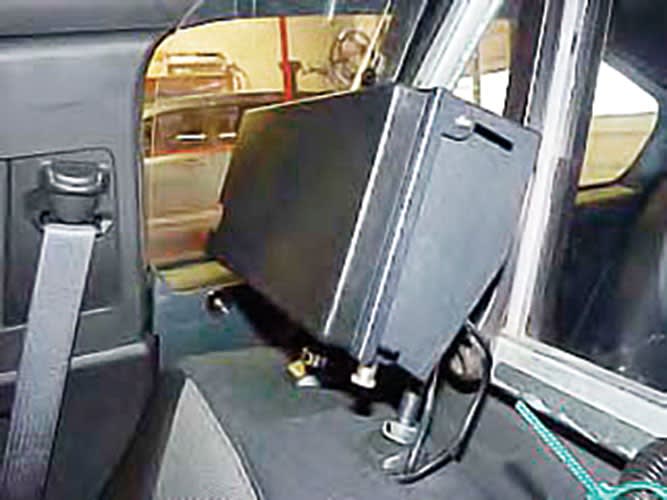 Headrest Printer Mount | Police Magazine