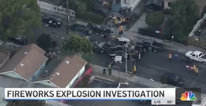 Report: LAPD Overloaded Bomb Containment Vessel Before Explosion That ...