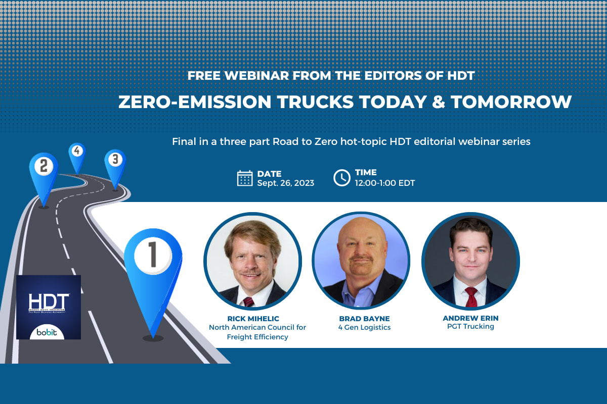 HDT Webinar to Explore Zero-Emission Trucks Today and Tomorrow | Heavy ...