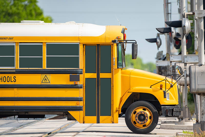 Cross with Confidence: Railroad Safety Tips for School Buses | School ...
