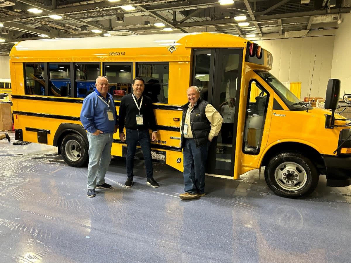 Trans Tech Unveils Electric Type A School Bus | School Bus Fleet