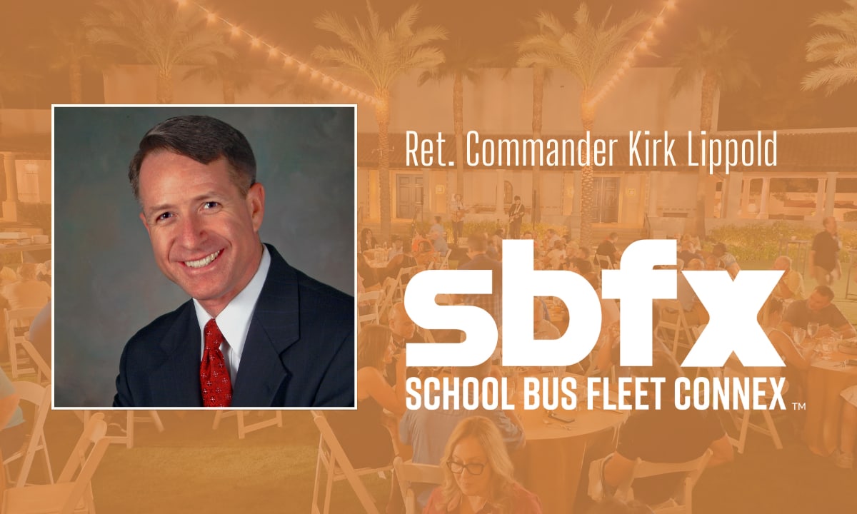 USN Commander Kirk Lippold to Keynote SBFX 2025 | School Bus Fleet