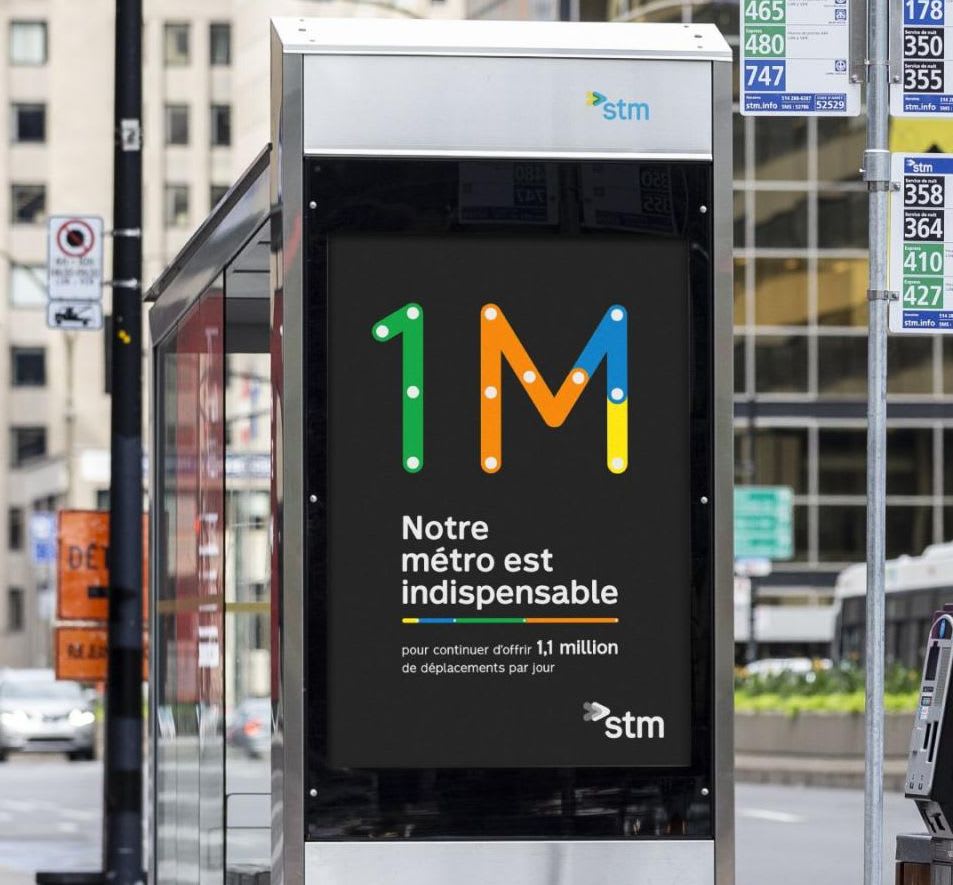 New Campaign to Highlight Montréal Transit's Importance | Metro